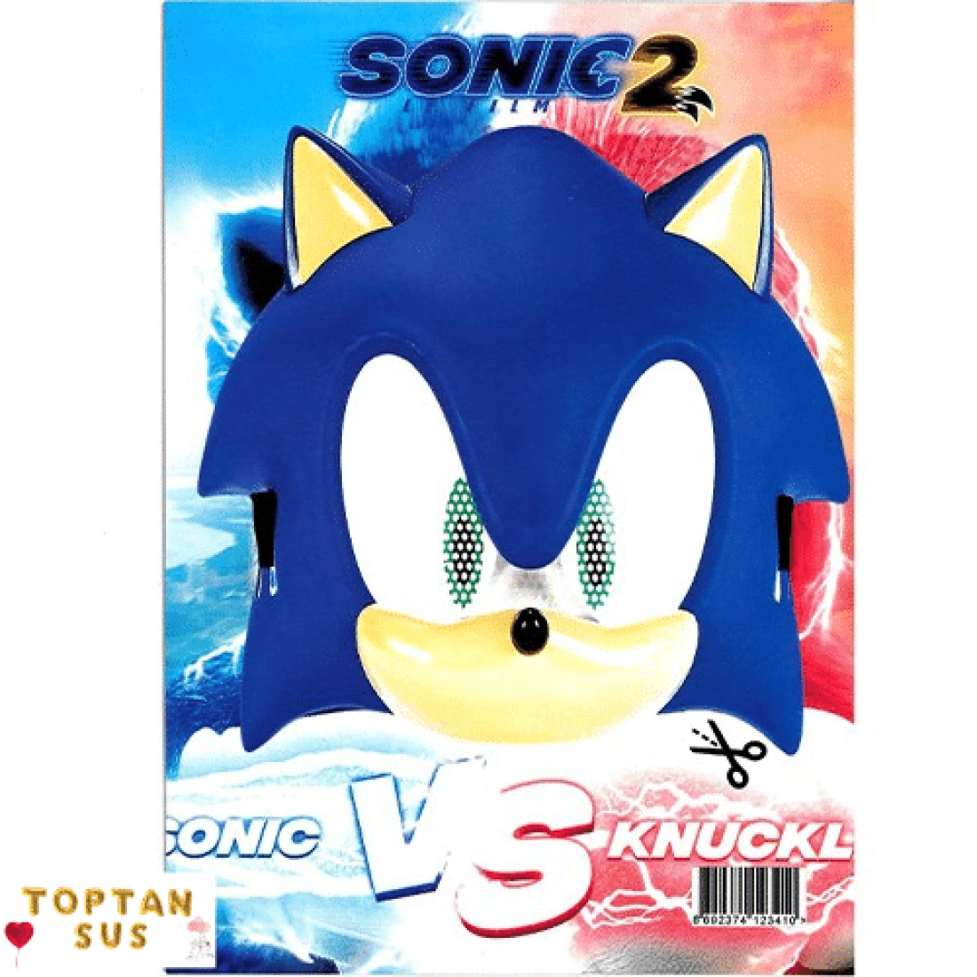 Sonic Boyama Kitabı Stickerlı (16 Sayfa) - toptansus.com